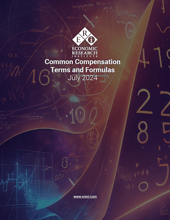 Common Compensation Terms and Formulas - July 2024 | ERI